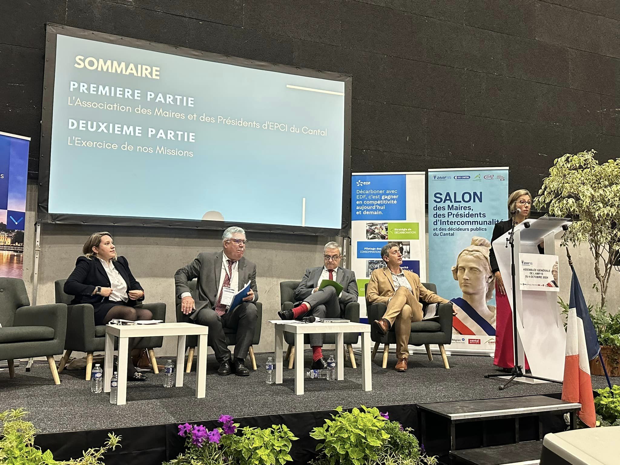 Assemblée Générale et Salon des Maires du Cantal. - Stéphane Sautarel